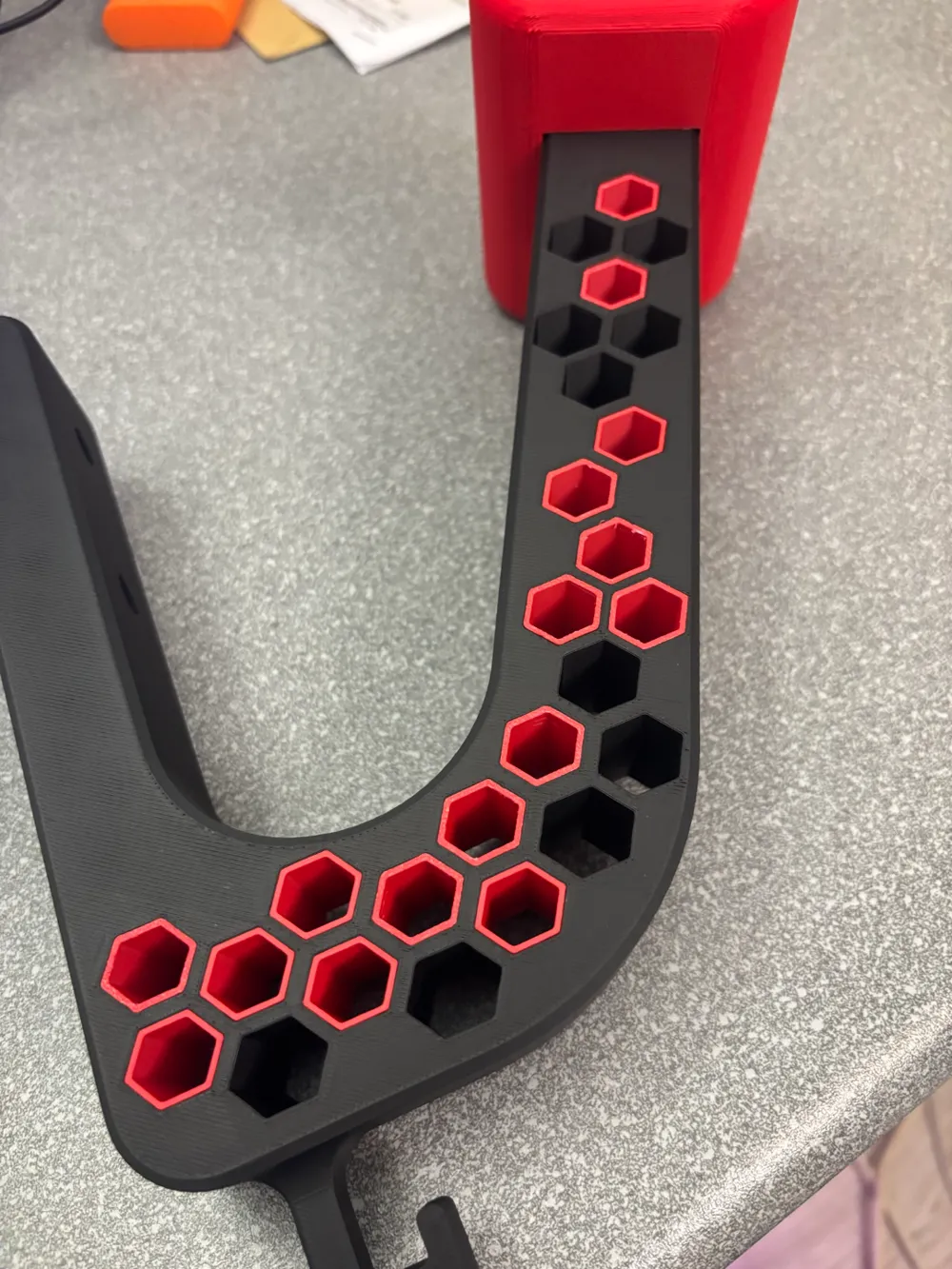 Motorcycle Helmet Holder by MORTI$ MakerWorld: Download Free 3D Models