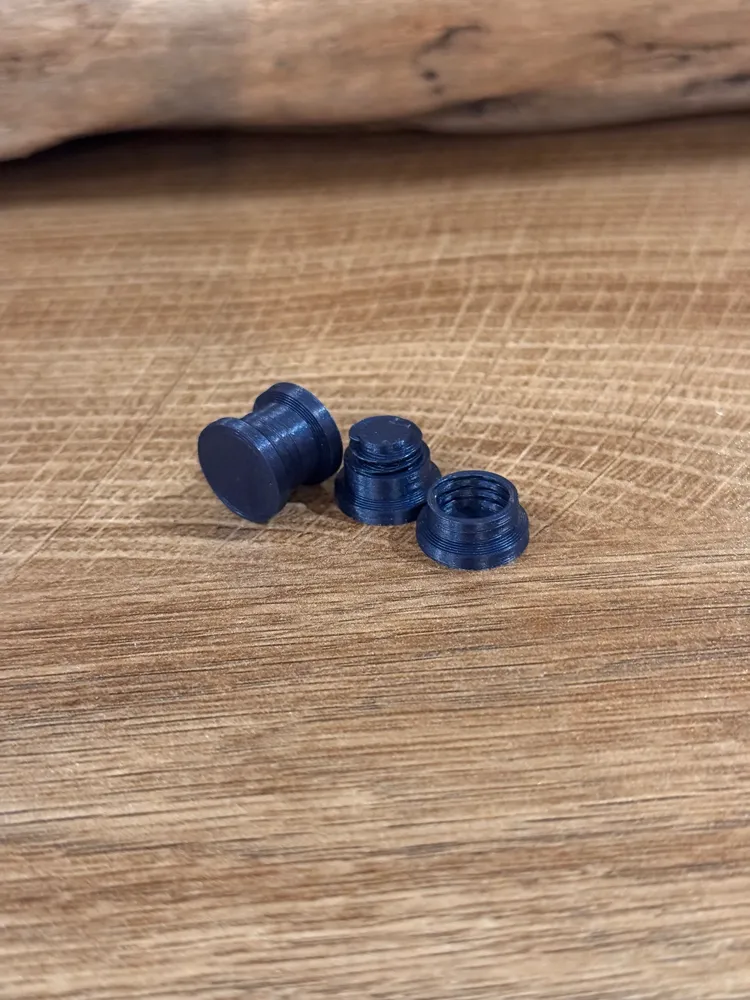 Internally threaded ear plugs ~10mm by ROLL 63 Designs MakerWorld ...