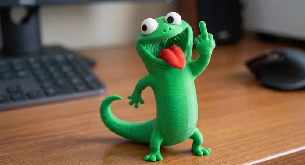 Lizard Meme, Hoppers - Free 3D Print Model - MakerWorld
