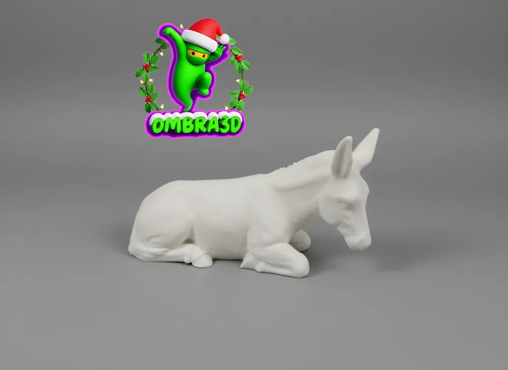 Nativity Collection - Bue e Asino Add-On - Free 3D Print Model - MakerWorld