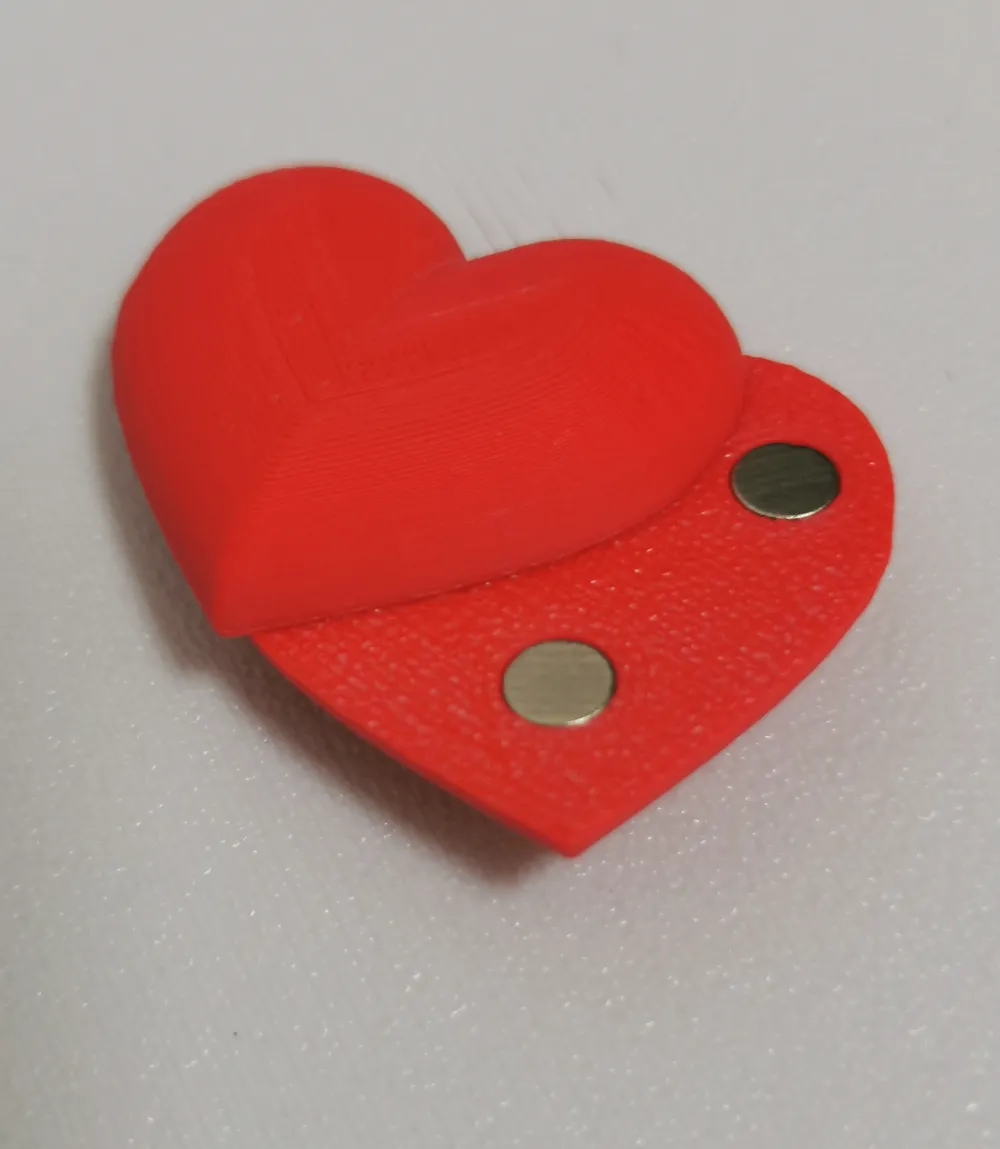 Heart fridge magnet by zoltanm MakerWorld: Download Free 3D Models