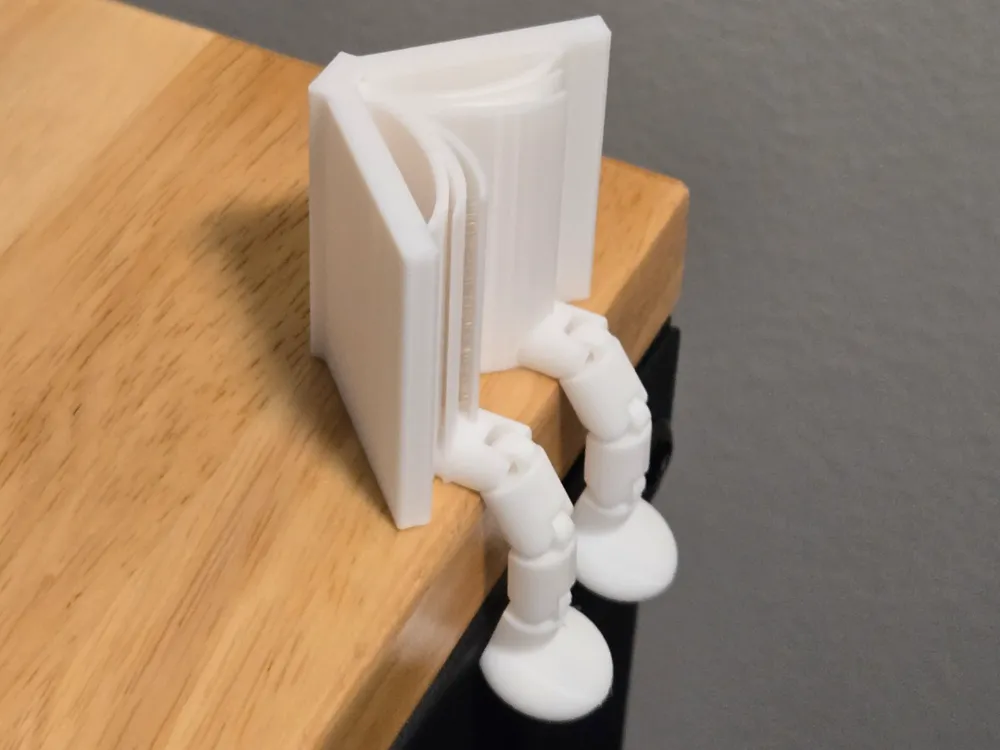 Book with Articulated Legs - Free 3D Print Model - MakerWorld