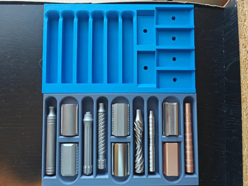 Safety Razor Organizer Tray - Version 2 - Free 3D Print Model - MakerWorld
