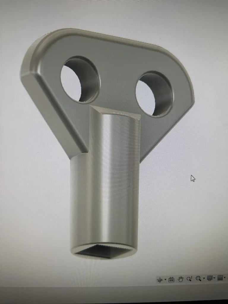 Square Key 12mm - Free 3D Print Model - MakerWorld