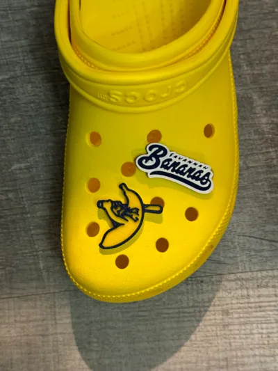 Savana Bananas baseball logo croc jibbit 2 by JabHook - MakerWorld