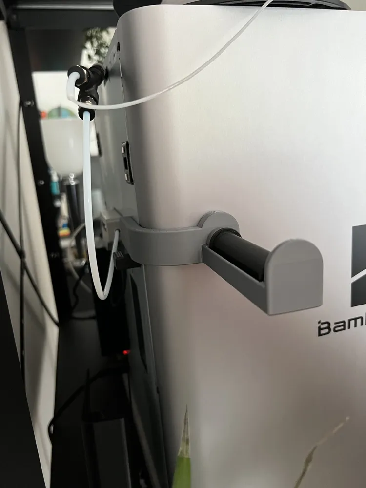 BambuLab X1 side spool holder Remixed by TmnRsmn - MakerWorld