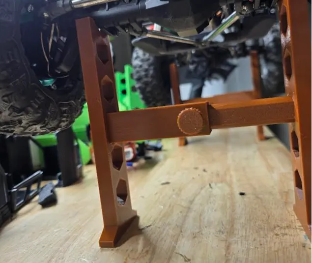 1/10 adjustable RC crawler stand - Free 3D Print Model - MakerWorld