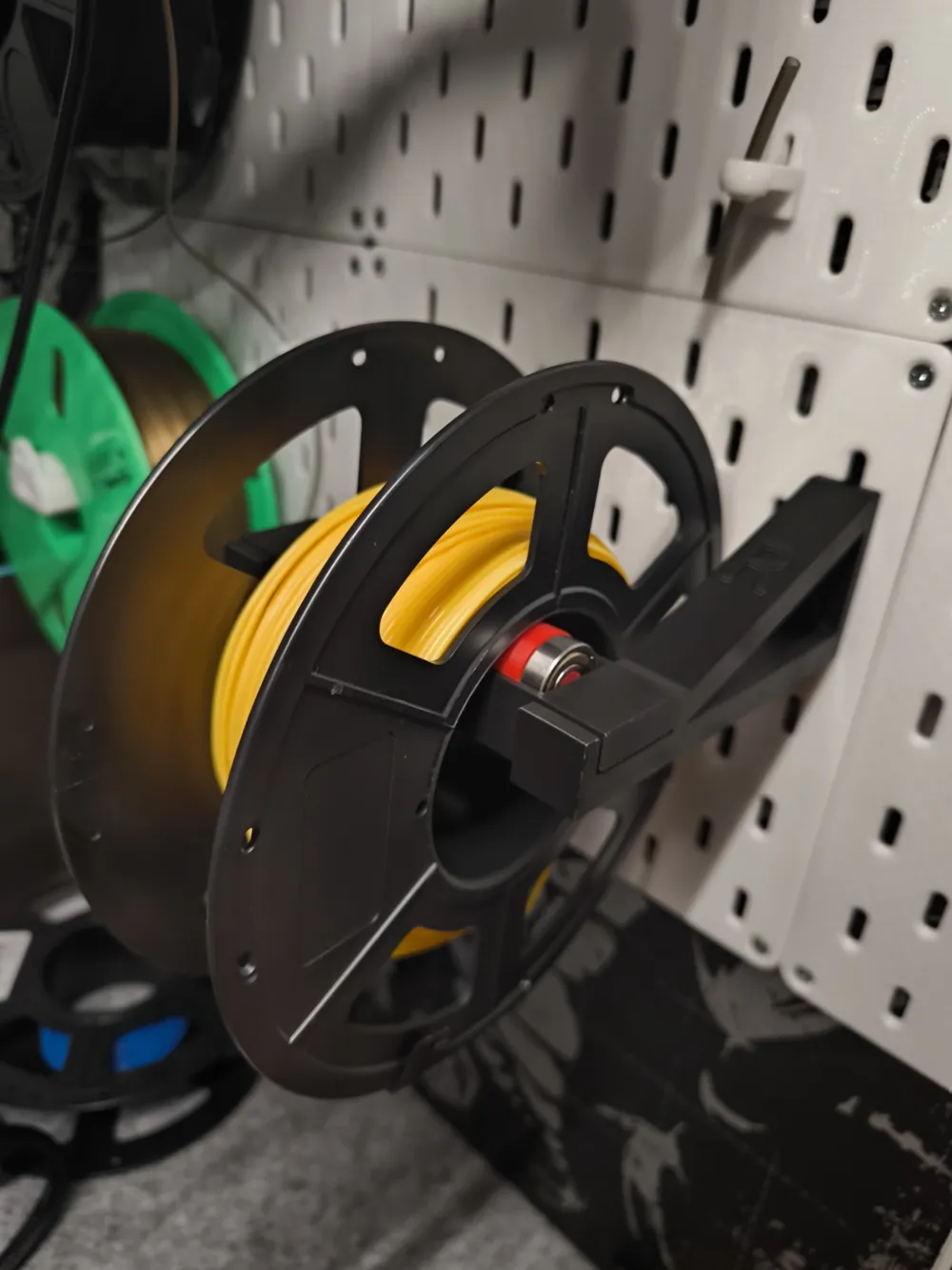 SKÅDIS Right-angle spool holder. Bearing Cradle - Free 3D Print Model ...