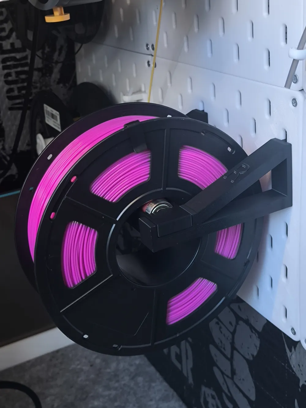 SKÅDIS Right-angle spool holder. Bearing Cradle - Free 3D Print Model ...