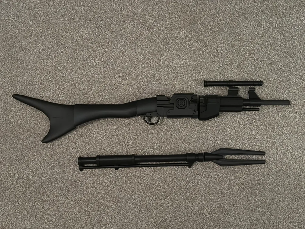 Mandalorian Amban Sniper Rifle Blaster Prop Remixed by TAH3DGeek ...