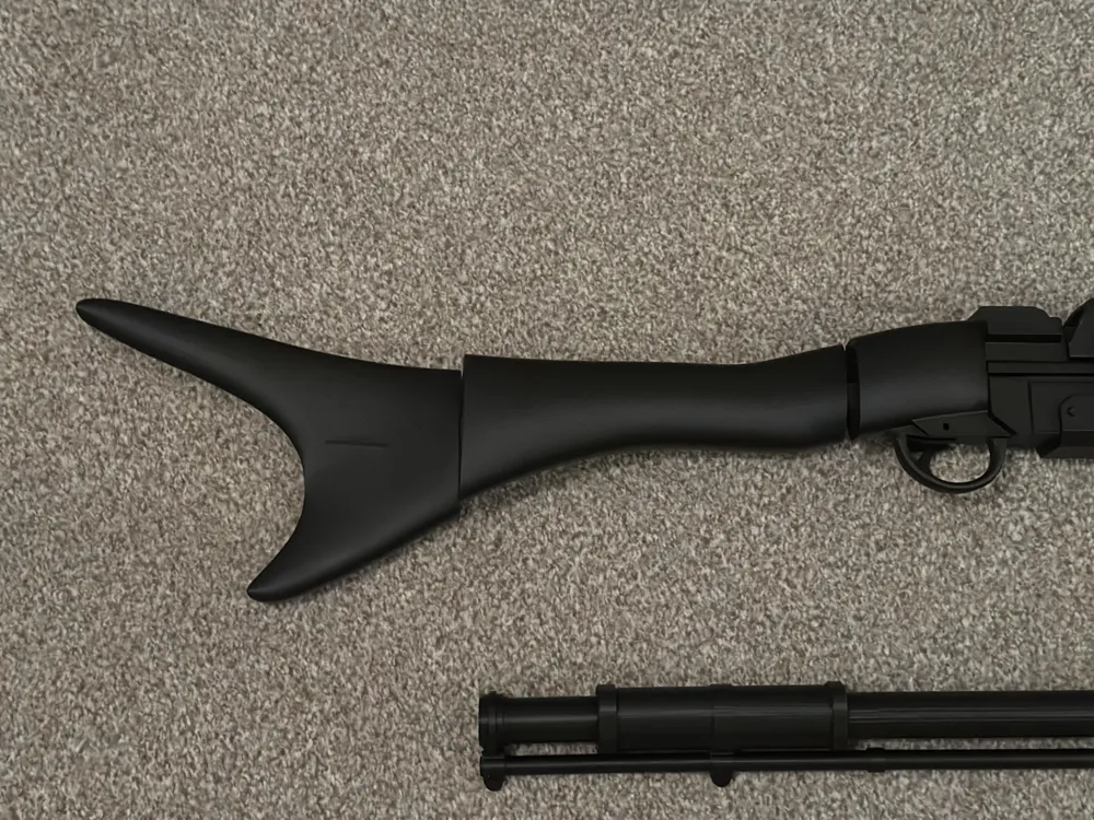 Mandalorian Amban Sniper Rifle Blaster Prop Remixed by TAH3DGeek ...