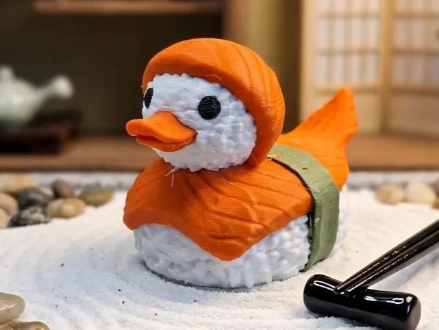 Sushi Duck, Food Duck, Cruise Jeep Duck - Free 3D Print Model - MakerWorld