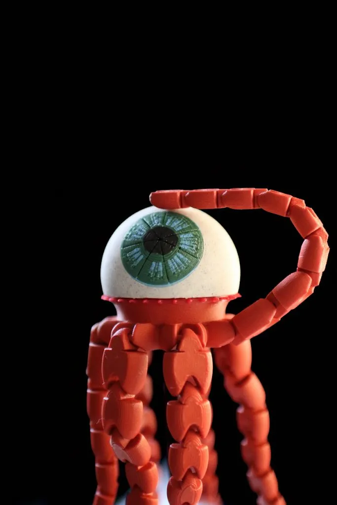 Articulated T. Ocellus – Alien Earth Spec. (noAMS) - Free 3D Print ...