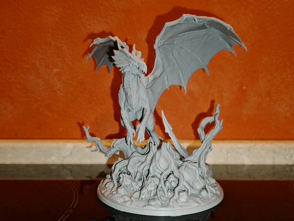 The Ancient Root Guardian - Fantasy dragon - Free 3D Print Model ...