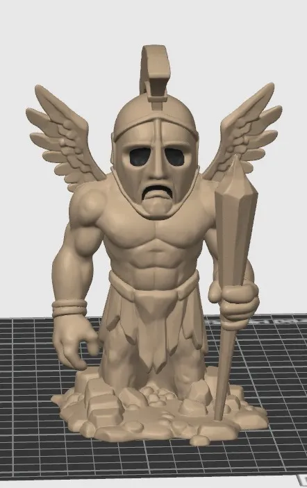 statue of the guardian Styx+the water horse Arion by jordy.robignon ...