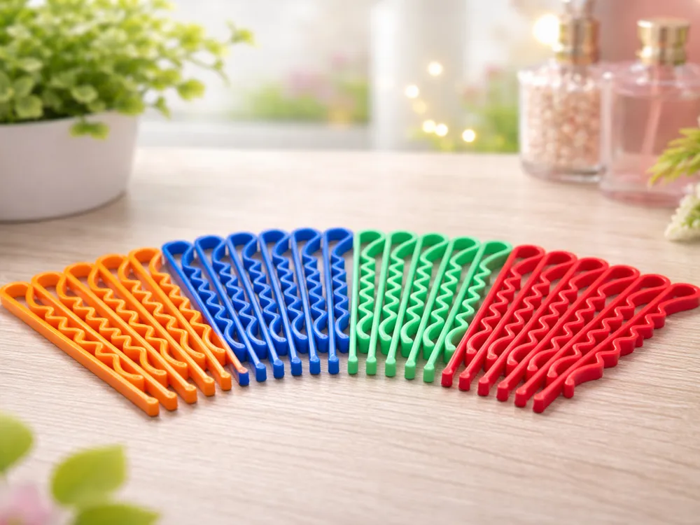 Wavy Color Hair Clips - Free 3D Print Model - MakerWorld