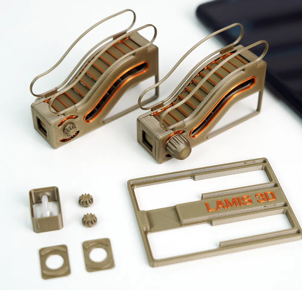 ultra-mini escalator designed for 0.2 mm nozzles - Free 3D Print Model ...