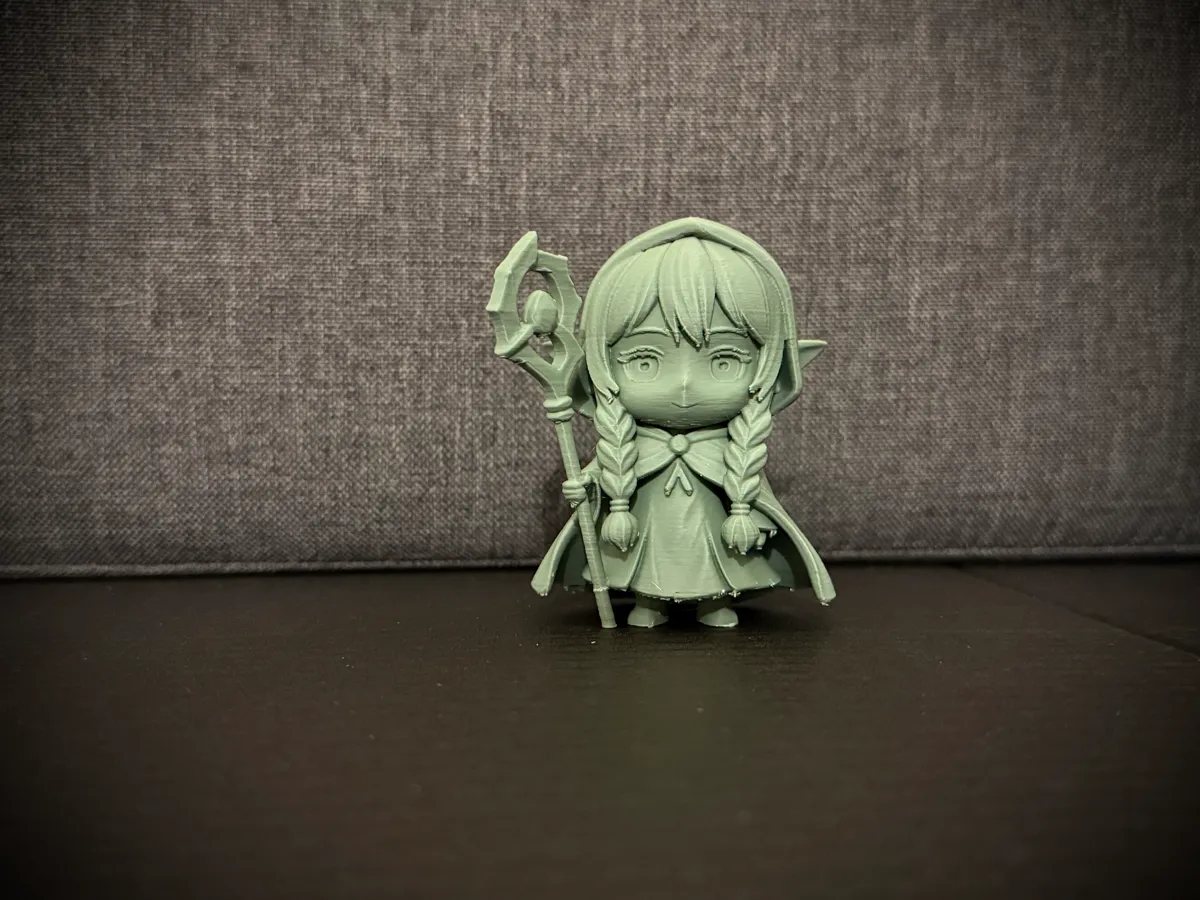 Frieren Chibi Figure - Free 3D Print Model - MakerWorld