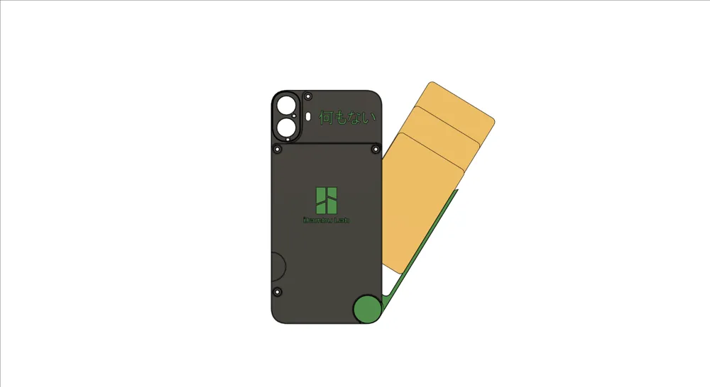 Enclosed Card Case for CMF Phone 1 by Felix - MakerWorld