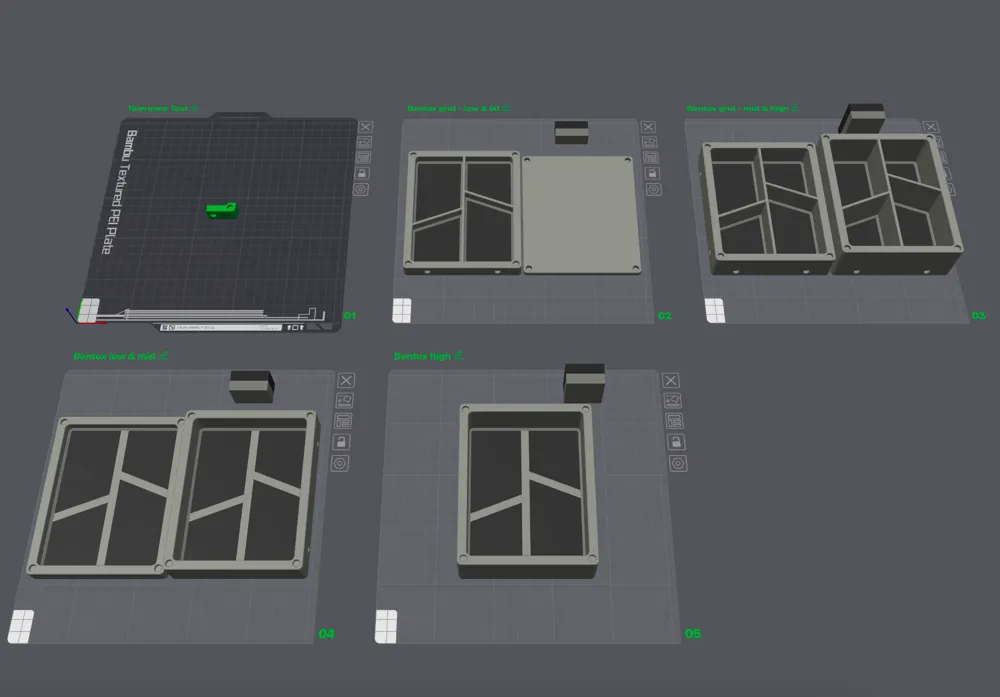 Bentox - stackable modular magnetic sorting system by MakerNerds ...