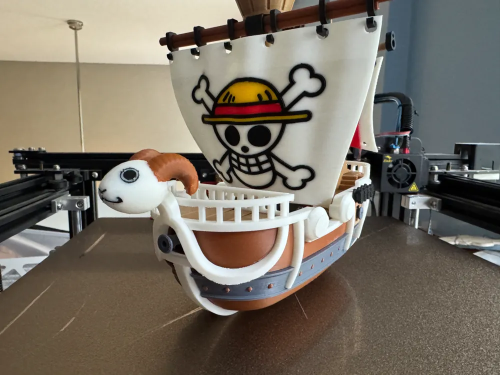 Luffy Sail for Going Merry Remixed by Harlowe - MakerWorld