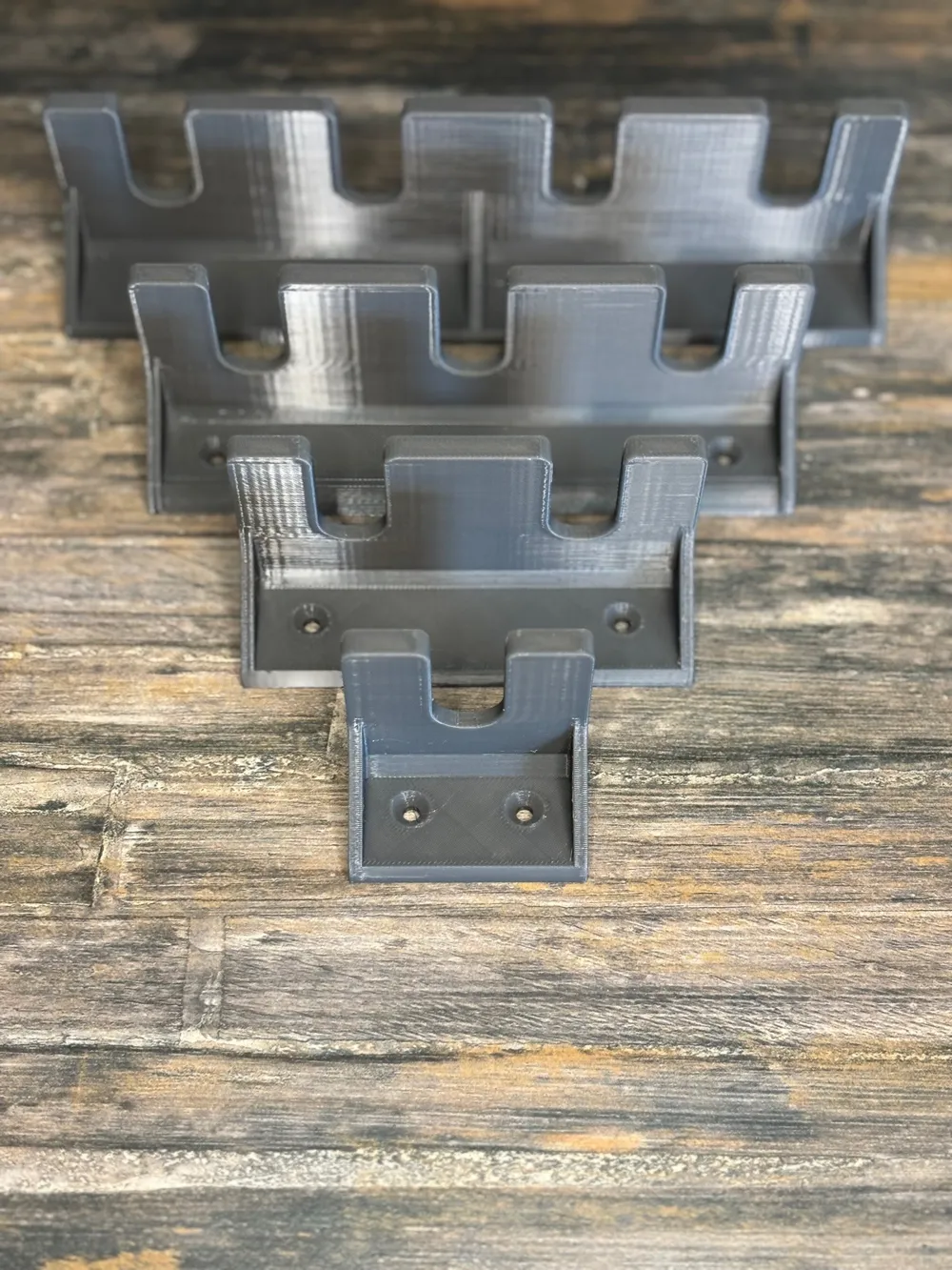 Wall Holder Set for Hose Connectors (1–4 Slots) by EPS-3D - MakerWorld