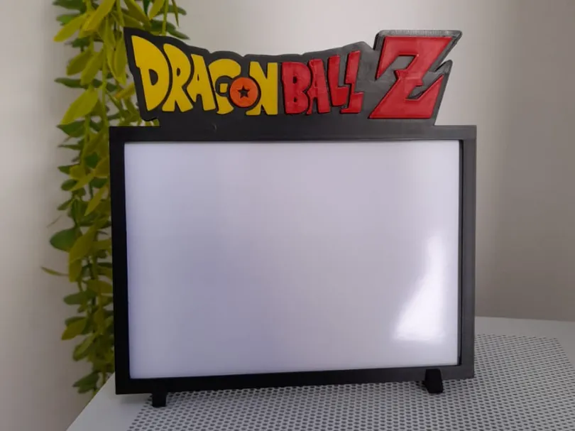 Dragon Ball Z frame - Free 3D Print Model - MakerWorld