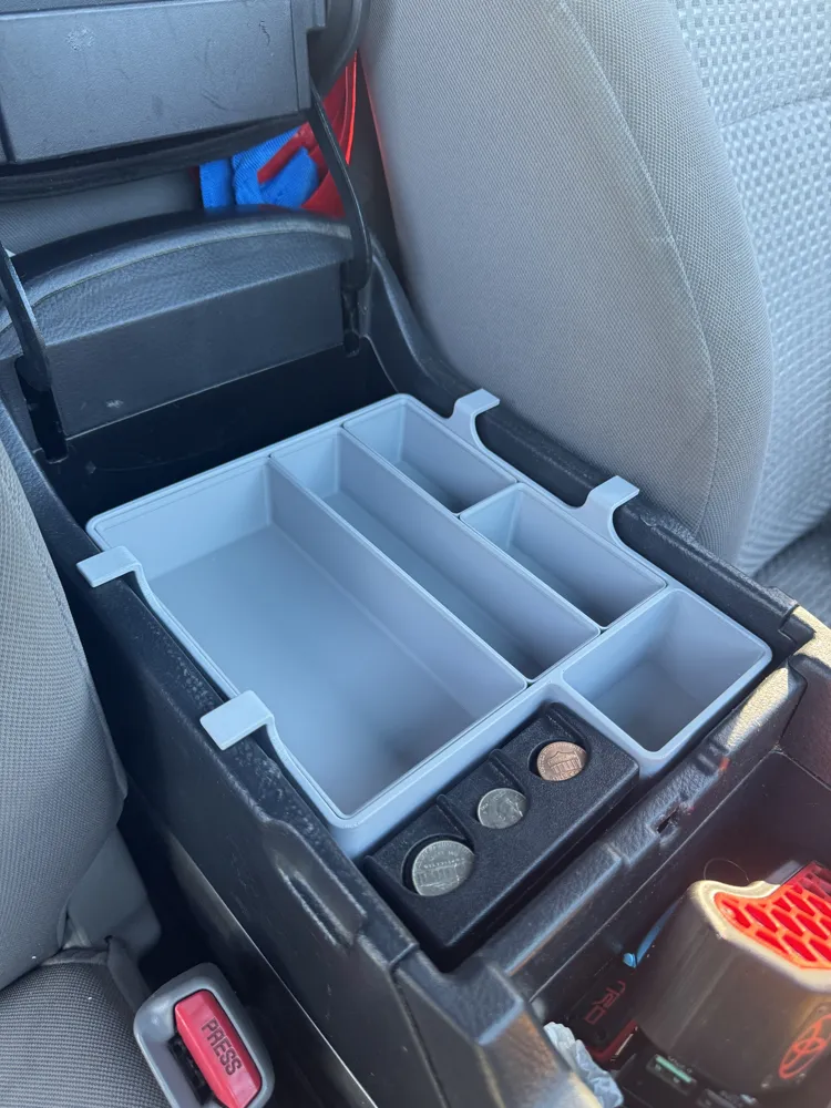 4th Gen 4Runner Gridfinity Console Organizer - Free 3D Print Model ...