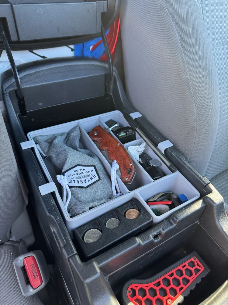 4th Gen 4Runner Gridfinity Console Organizer - Free 3D Print Model ...