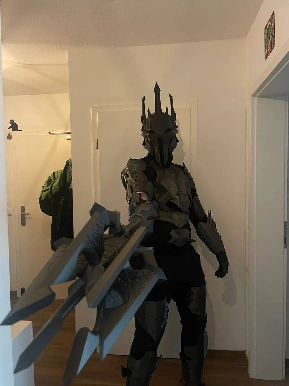 Sauron Cosplay Armor - Full release Remixed by DerRoesti - MakerWorld