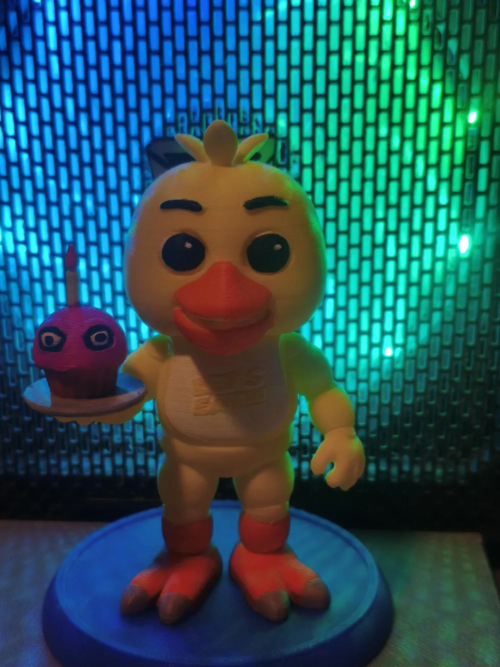 Funko Pop Style Chica Figure - Free 3D Print Model - MakerWorld