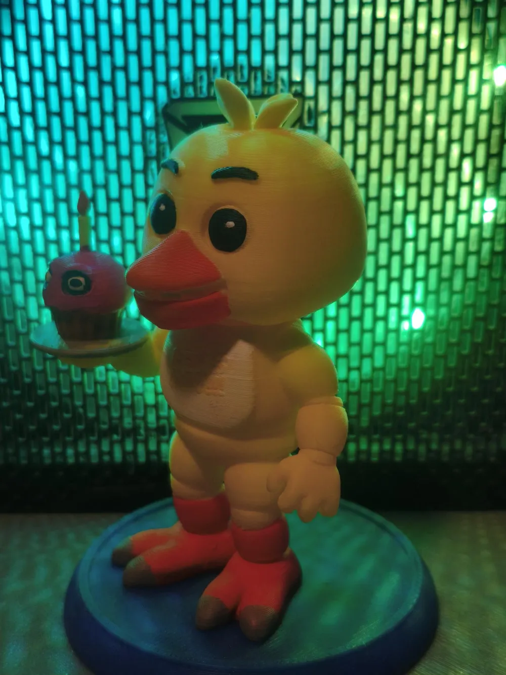 Funko Pop Style Chica Figure - Free 3D Print Model - MakerWorld