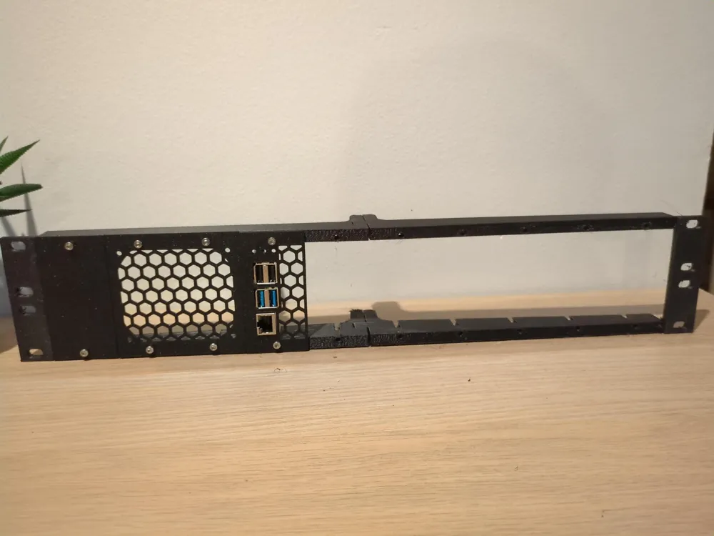 19" DAP 2U Rack Panel (Modular Racking System) by M-Gregoire MakerWorld ...