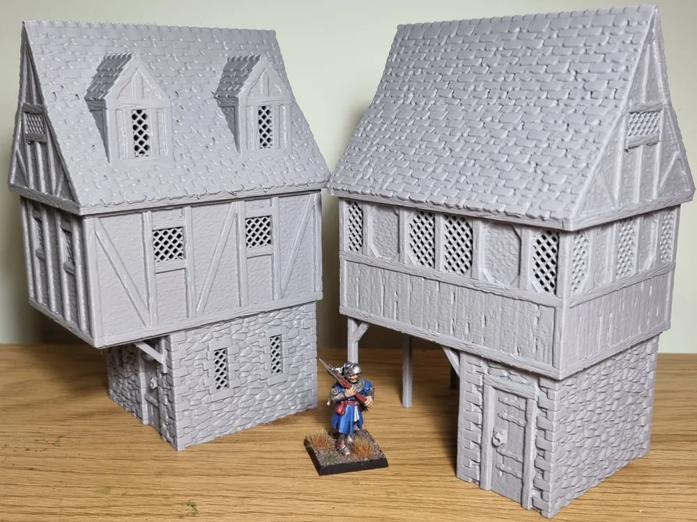 Modular Medieval Town VOL 2 by Grad90 MakerWorld: Download Free 3D Models