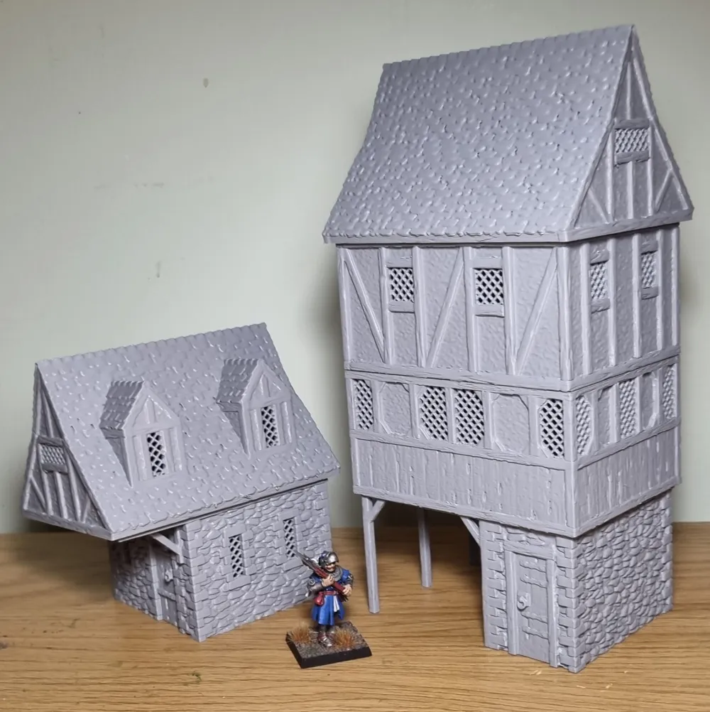 Modular Medieval Town VOL 2 by Grad90 MakerWorld: Download Free 3D Models