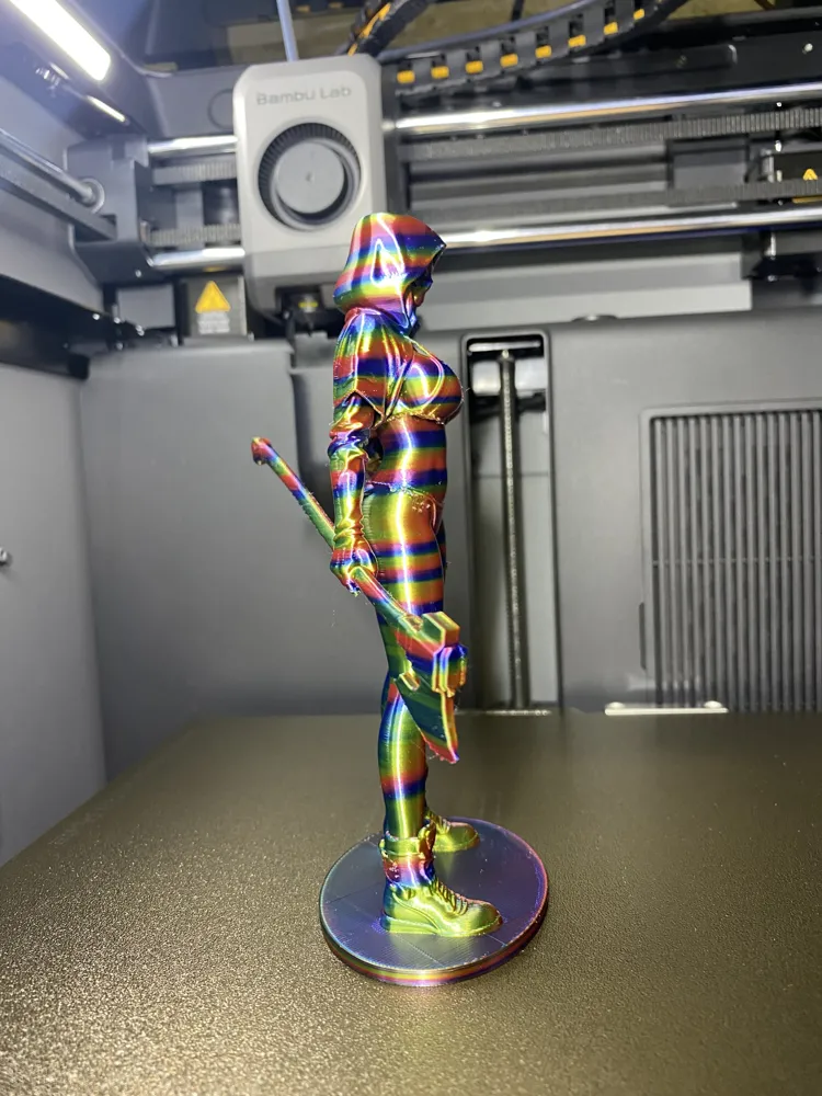 Muerte en bikini - Modelo de impresión 3D gratuito - MakerWorld