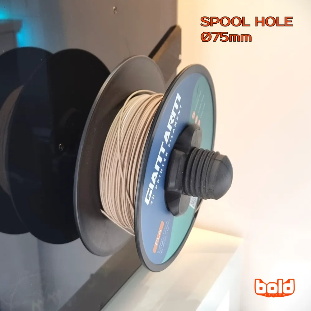 Creality spool holder without bearings by Bold designMakerWorld ...