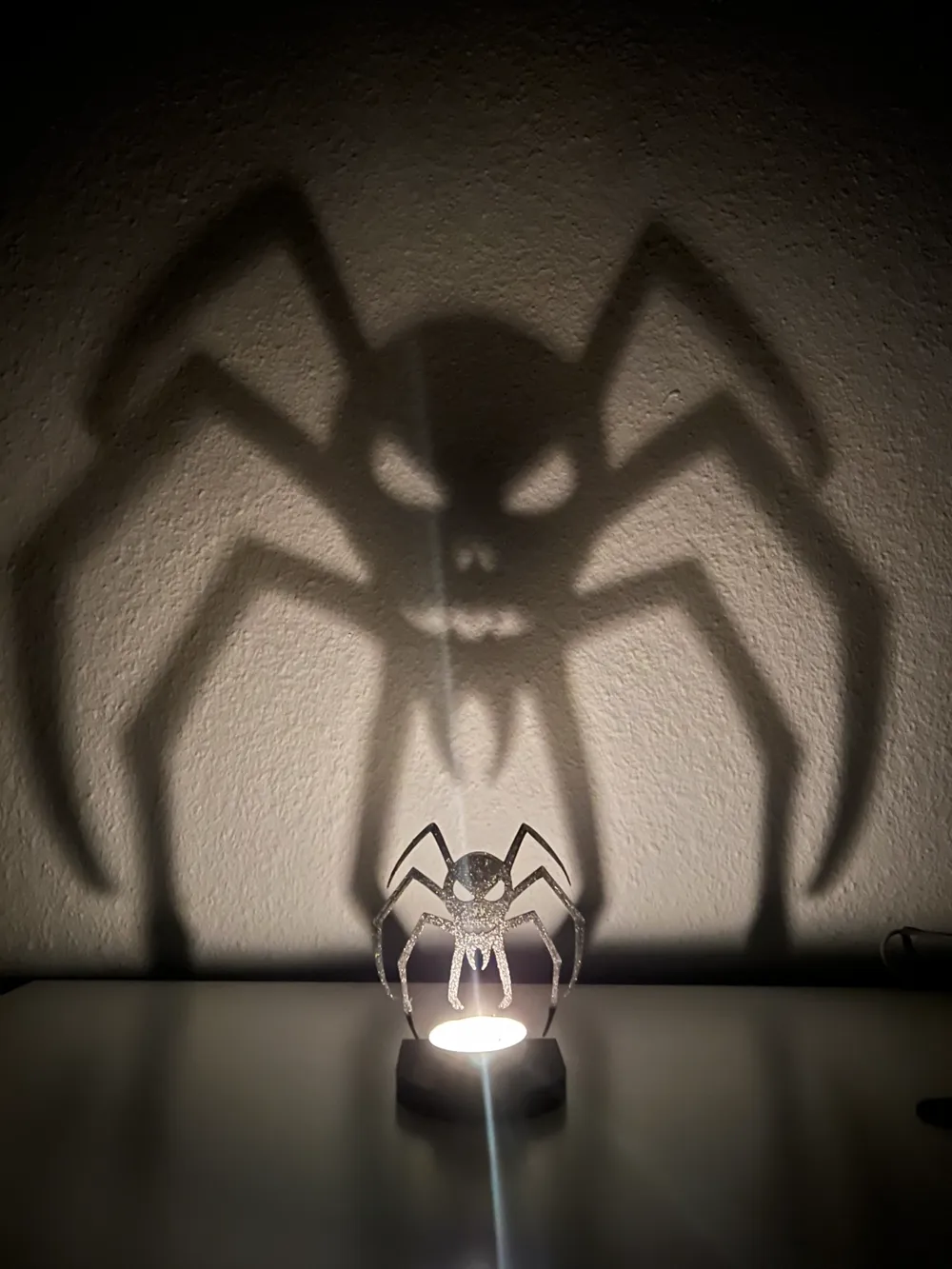 Creepy spider tea light holder by tuenn - MakerWorld