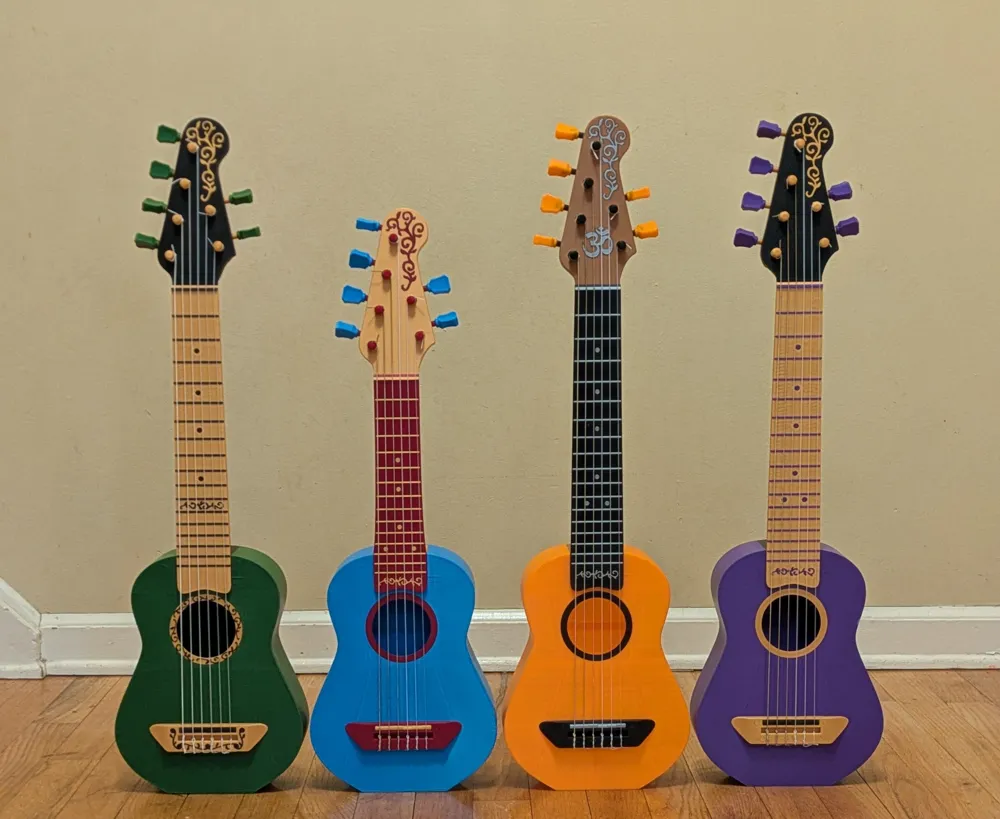 Soprano Guitalele - Free 3D Print Model - MakerWorld