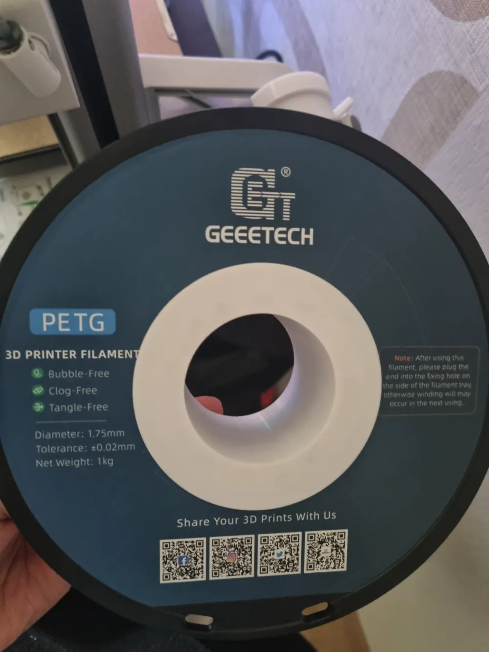Geeetech filament spool adapter for Bambu Lab AMS by BigBertAl ...
