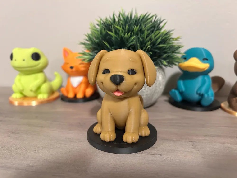 Puppy Desk Pal by K3DPrint MakerWorld: Download Free 3D Models
