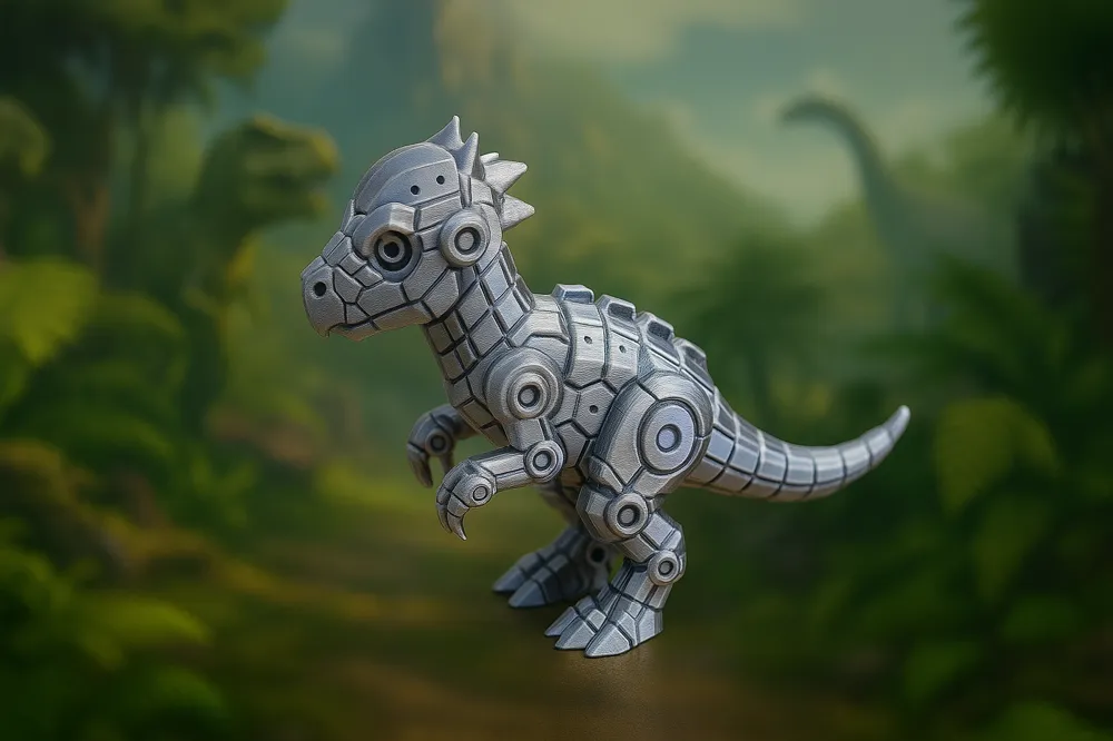 Mini Mech Dinobot by MAXSIMO MakerWorld: Download Free 3D Models