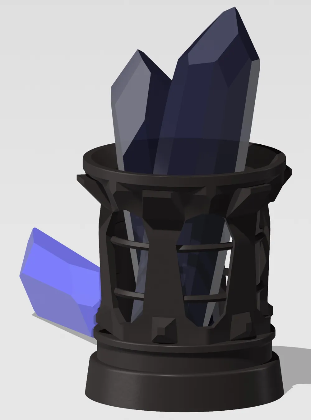 Skyrim SoulGem and holder - Free 3D Print Model - MakerWorld