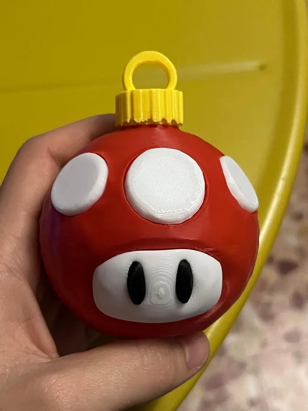 Ornamento per albero fungo di Super Mario da faffi MakerWorld: Scarica ...