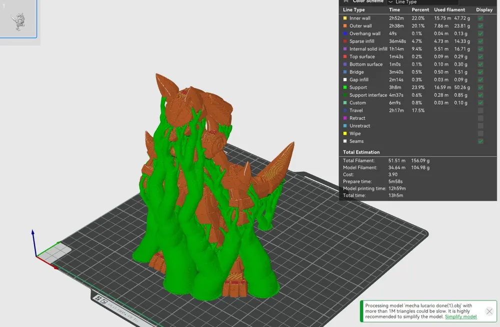 Mecha Pokemon: Lucario 0448 by CtrlX MakerWorld: Download Free 3D Models