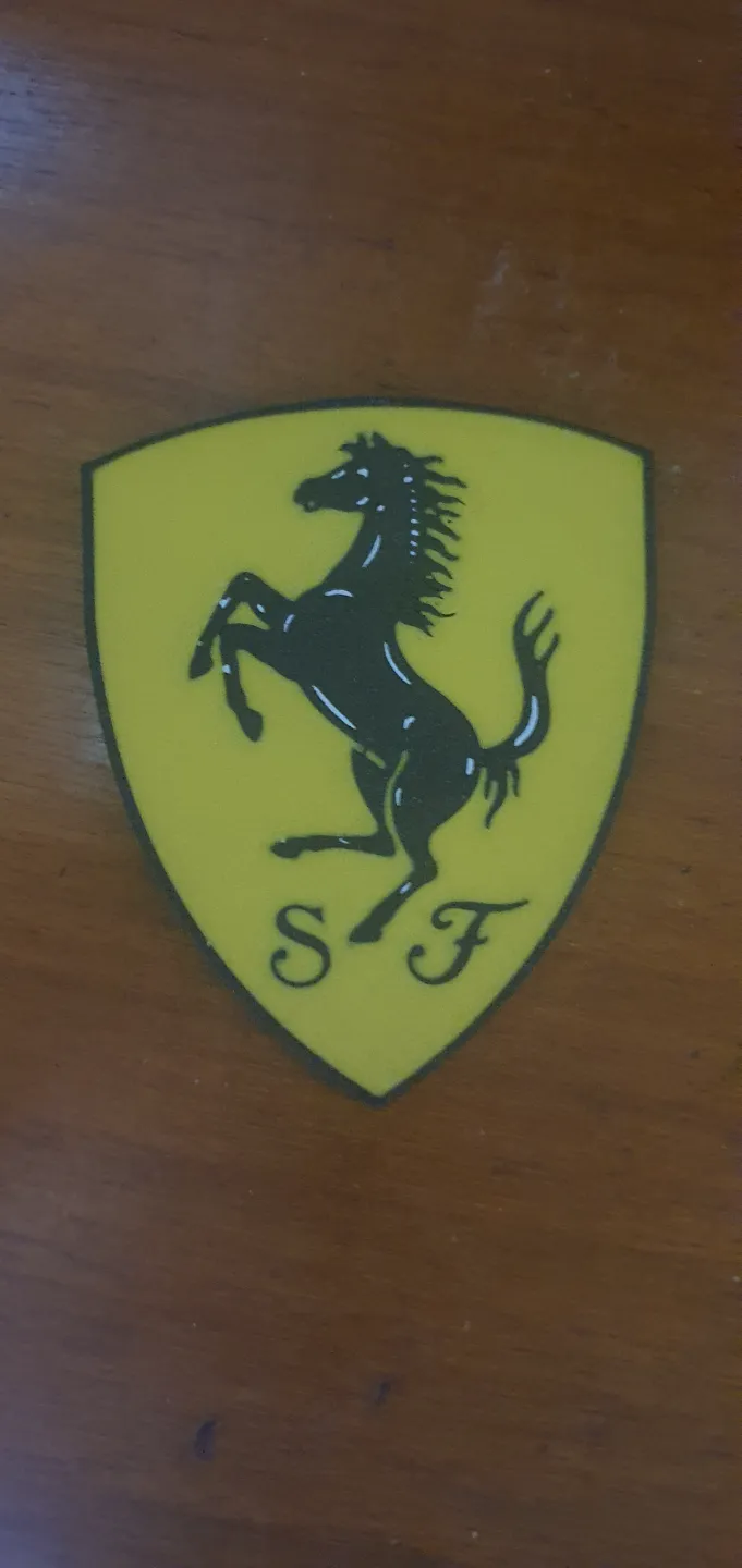 Ferrari logo by ..LJ.. - MakerWorld