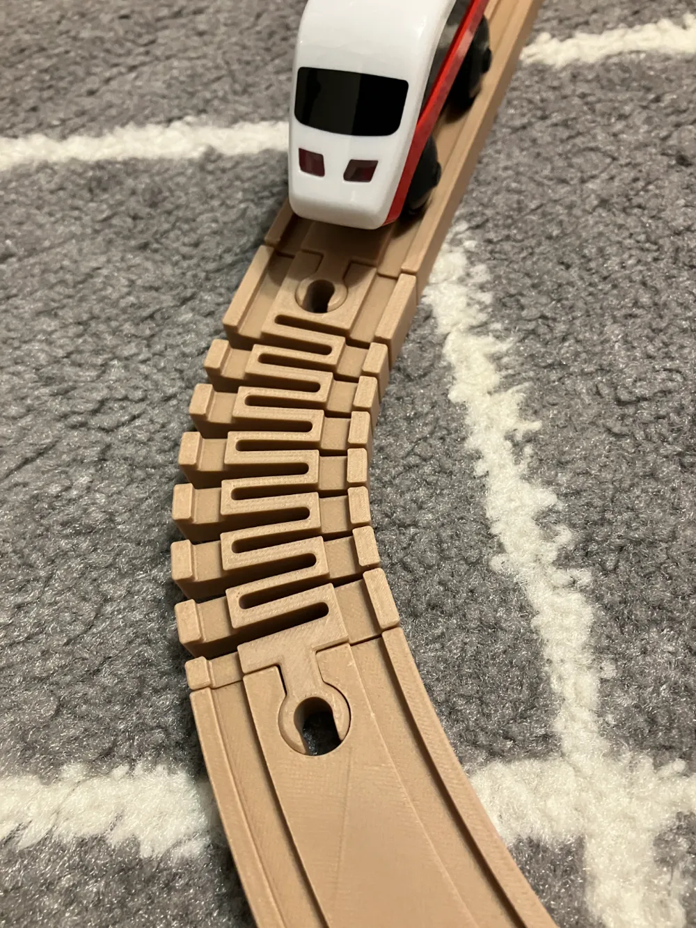 TrainTrack IKEA LILLABO Brio flexiblesection 100mm by szili83 - MakerWorld