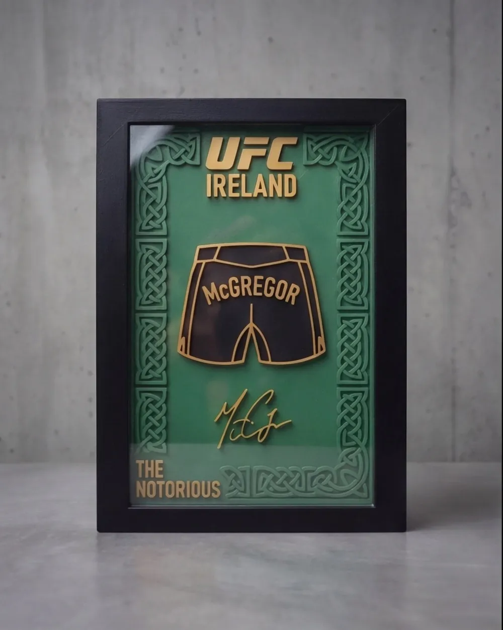 Customizable Nook Frame – Conor McGregor - Free 3D Print Model - MakerWorld