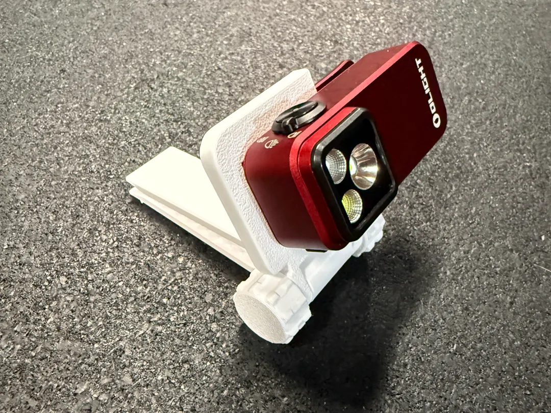 Olight Oclip Hat Clip (Regular and Pro) - Free 3D Print Model - MakerWorld