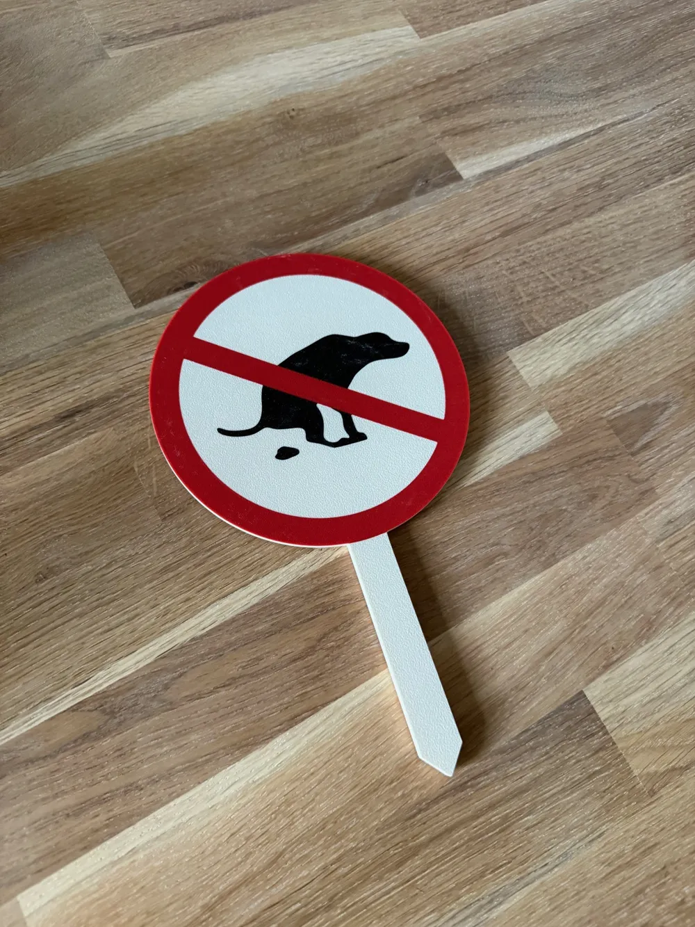 No Dog Pooping Sign - Free 3D Print Model - MakerWorld